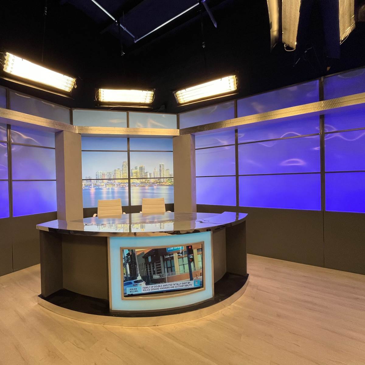 Talk Show Television / Podcast Set, Miami Lakes, FL | Production ...