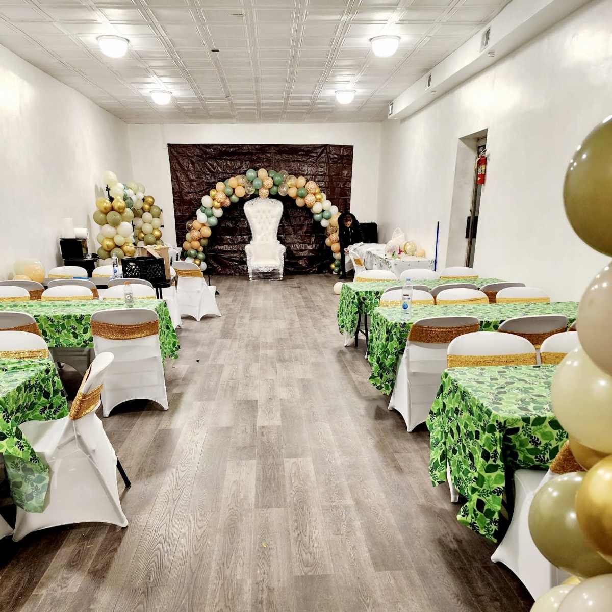 Conveniently Located Event Space with an open floor plan and High ...