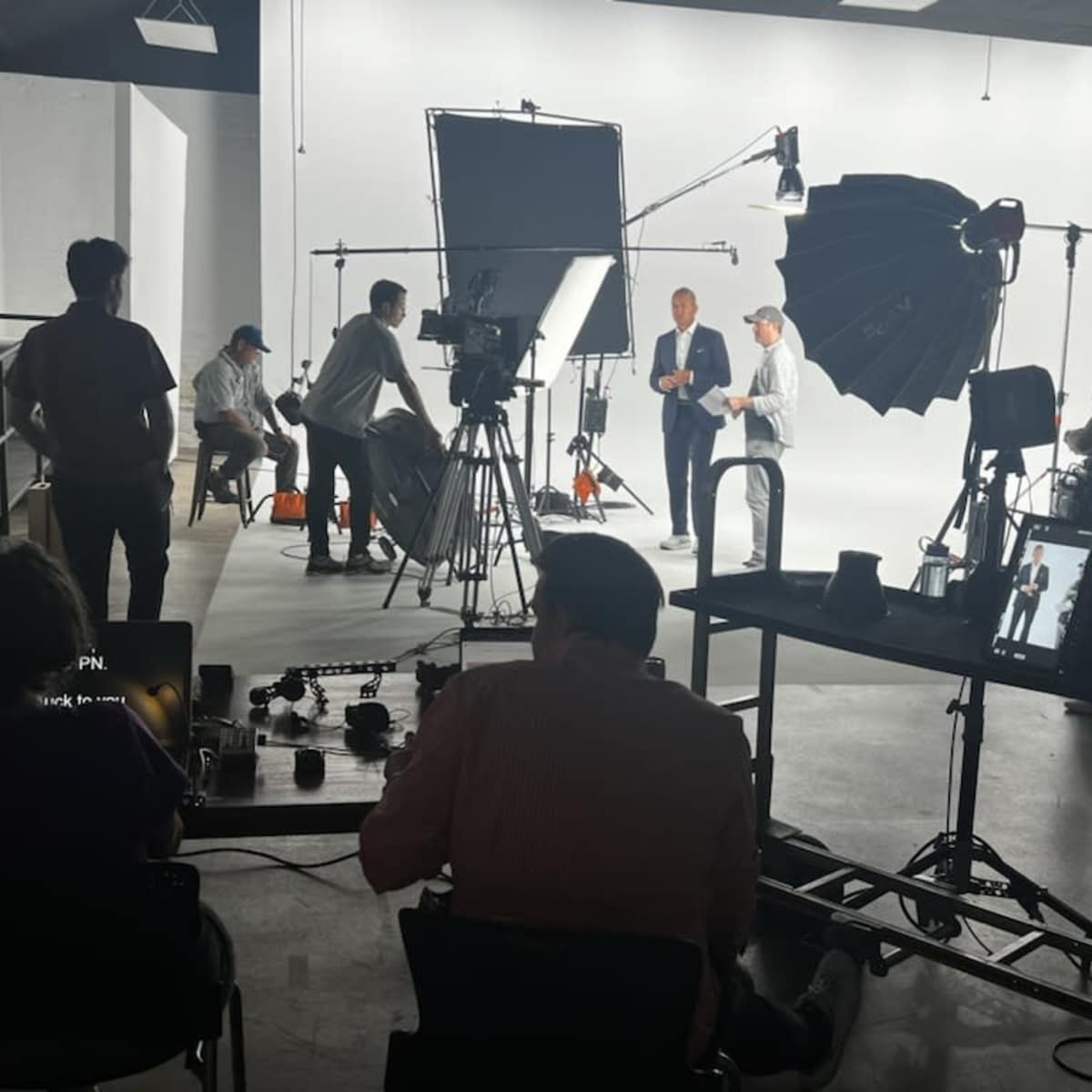 Thoughtfully designed studio for production crews, talent and clients ...