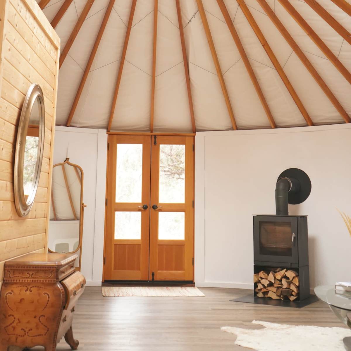 Modern Yurt Sanctuary, sisters, OR | Production | Peerspace