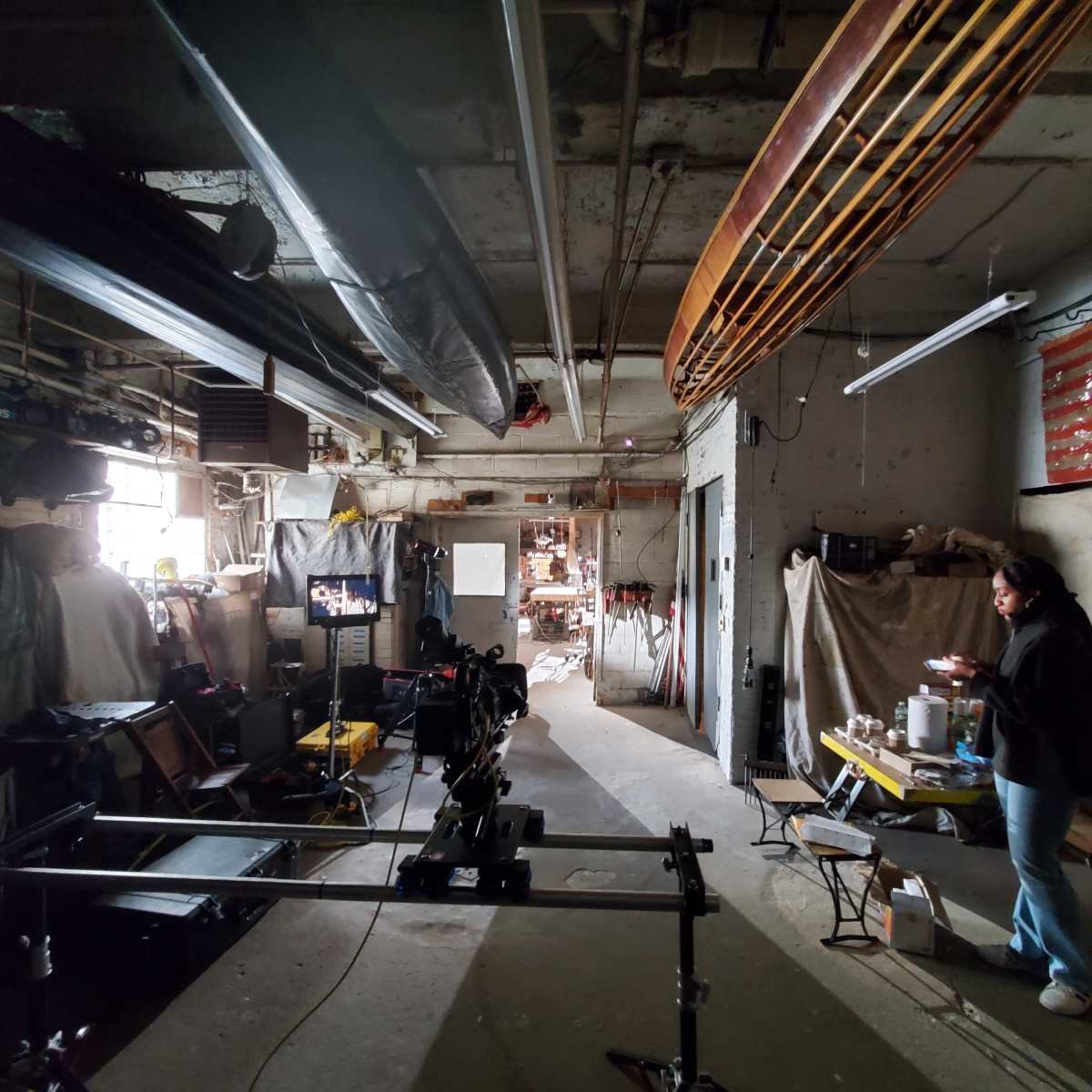 Industrial Woodworking / Makerspace Workshop in 1920s Factory Building ...