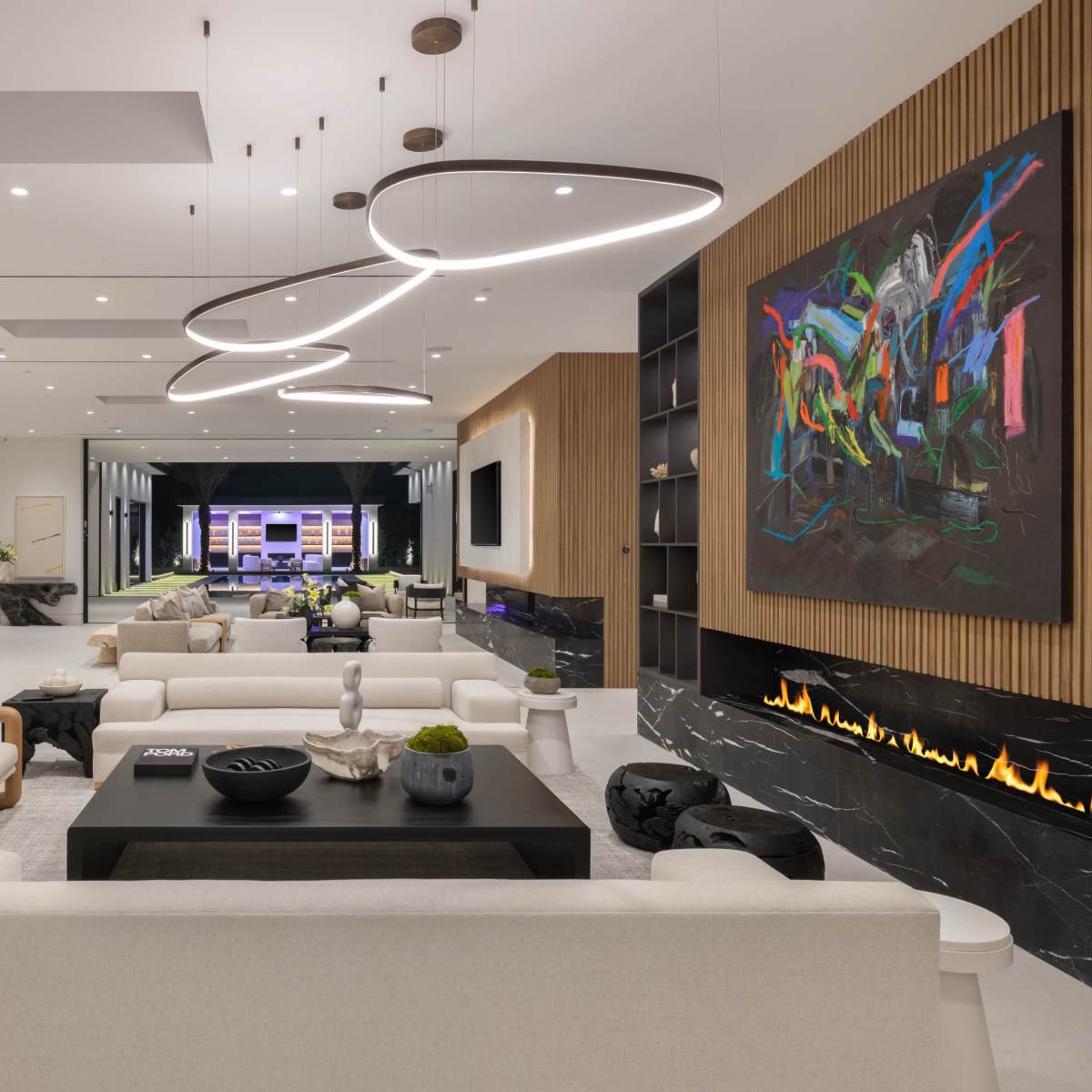 Modern Resort-Style 12,000 Sq Ft Mansion with Expansive Amenities ...