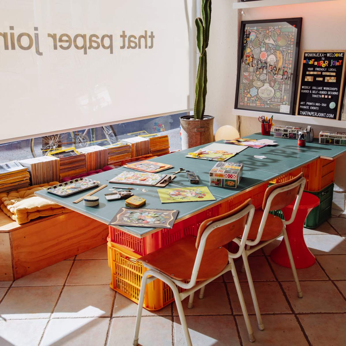 That Paper Joint | Uniquelly decorated art studio in the northern ...