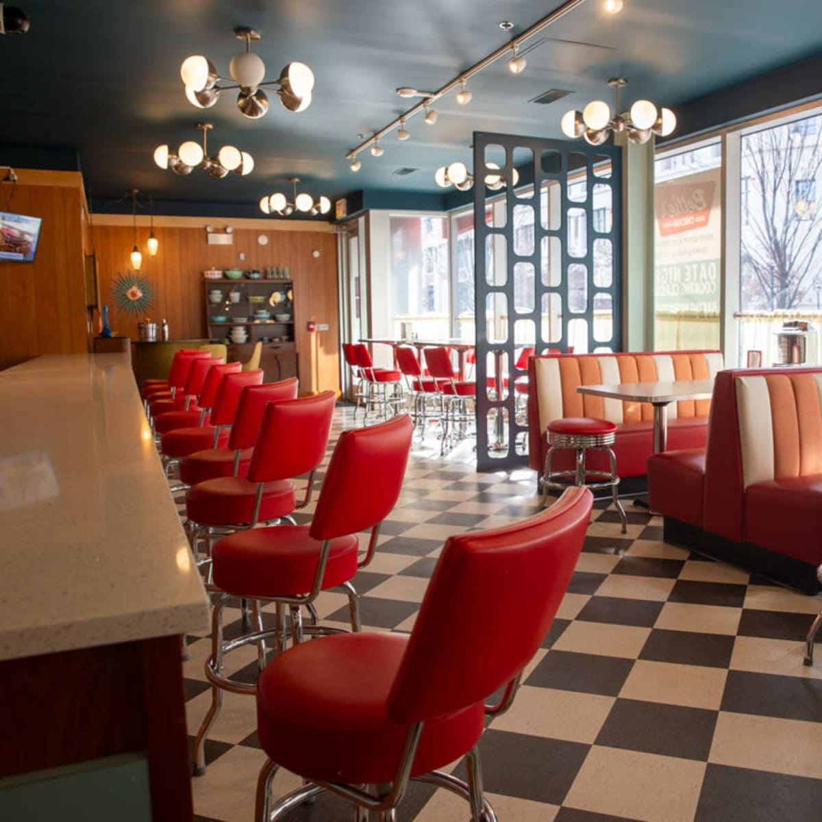 Downtown Retro Diner, Mid Century Event Space, Chicago, IL | Off-Site ...