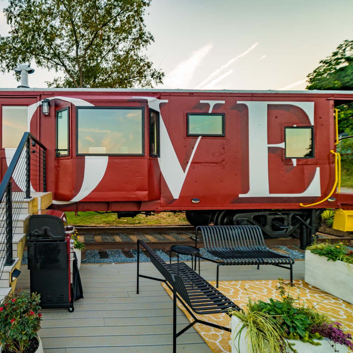 Train Caboose Tiny House w/ River View, Lynchburg, VA | Event | Peerspace