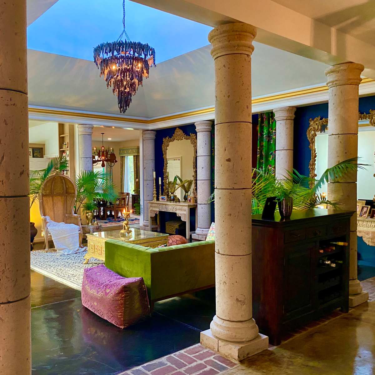 Exotic Moroccan Manor with glorious views of the Beaufort River ...