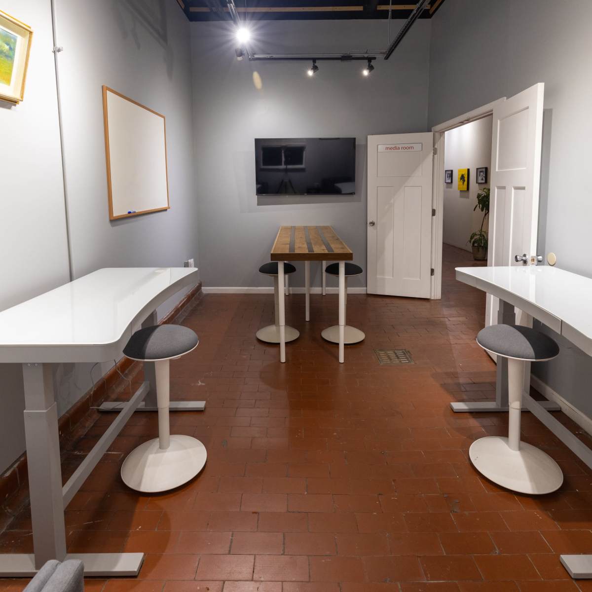 OddBox Studios | Media Room works really well for meeting and small conferences, Fredericksburg ...