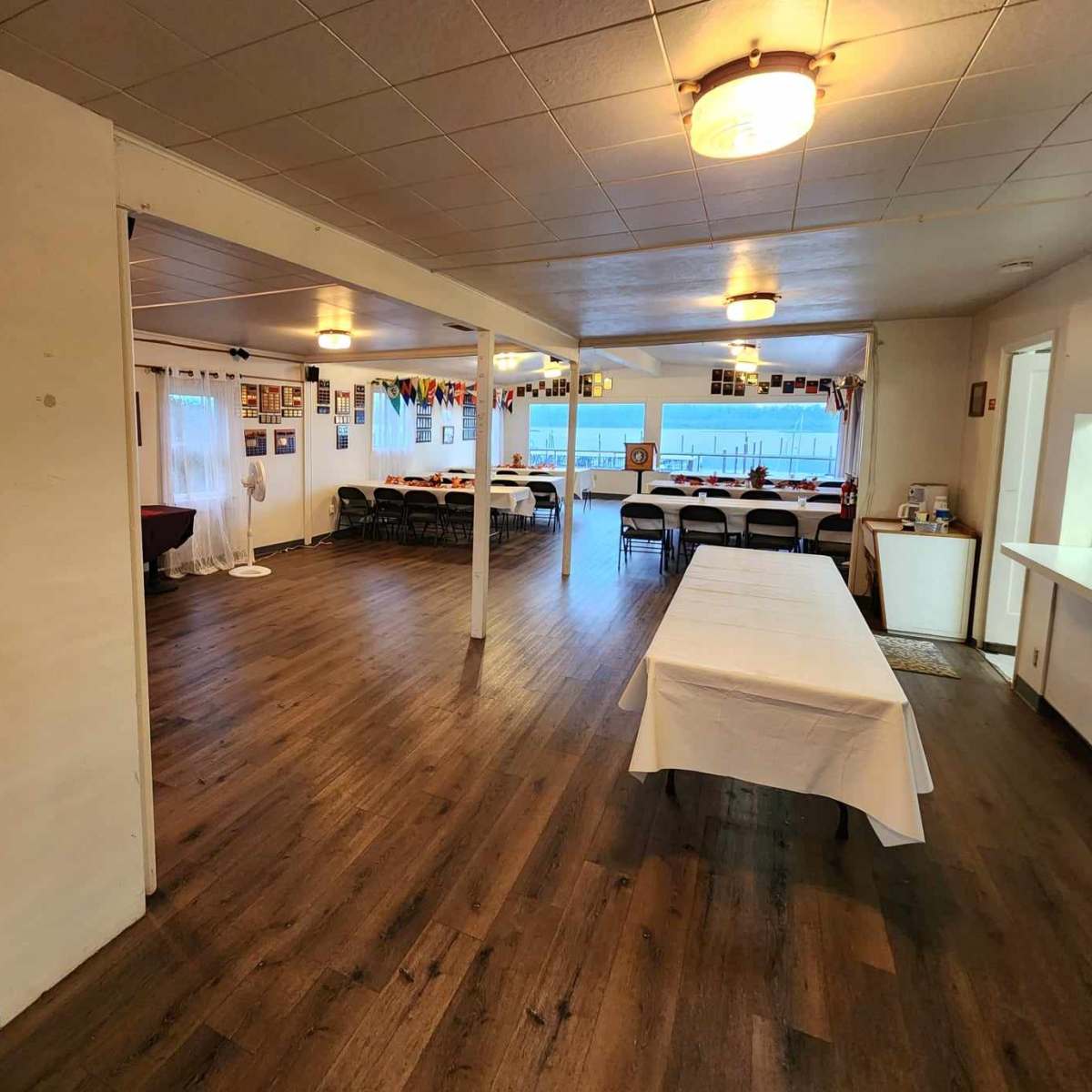 Clubhouse Event Space with Columbia River and Marina Views, Washougal ...