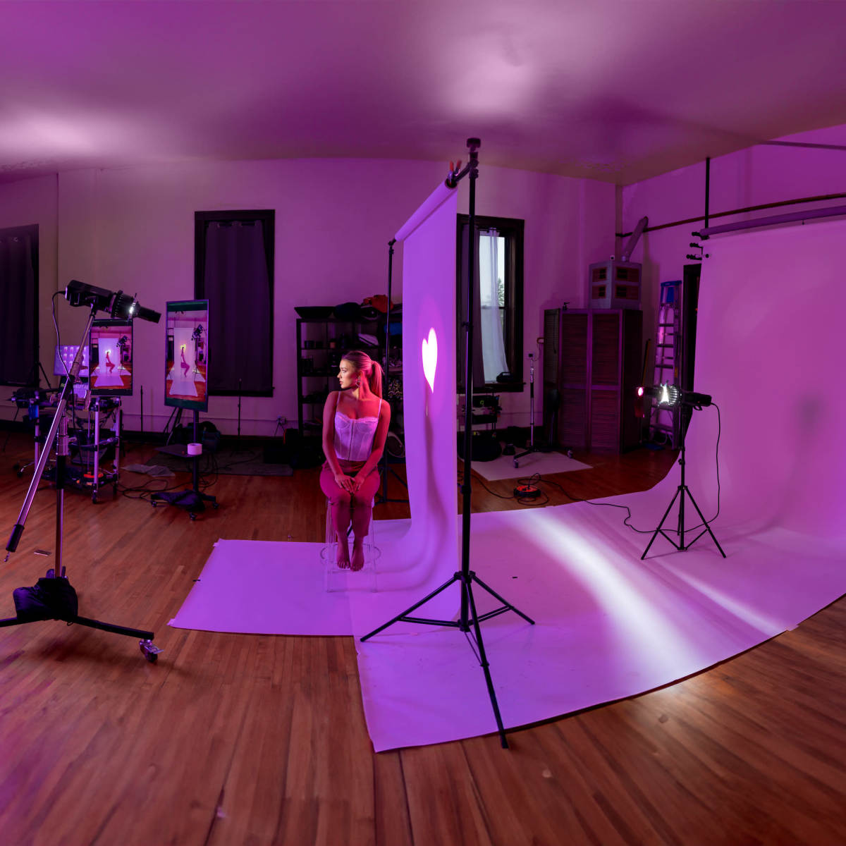 Photo / Video Studio with Lighting Equipment and Natural Light, College ...