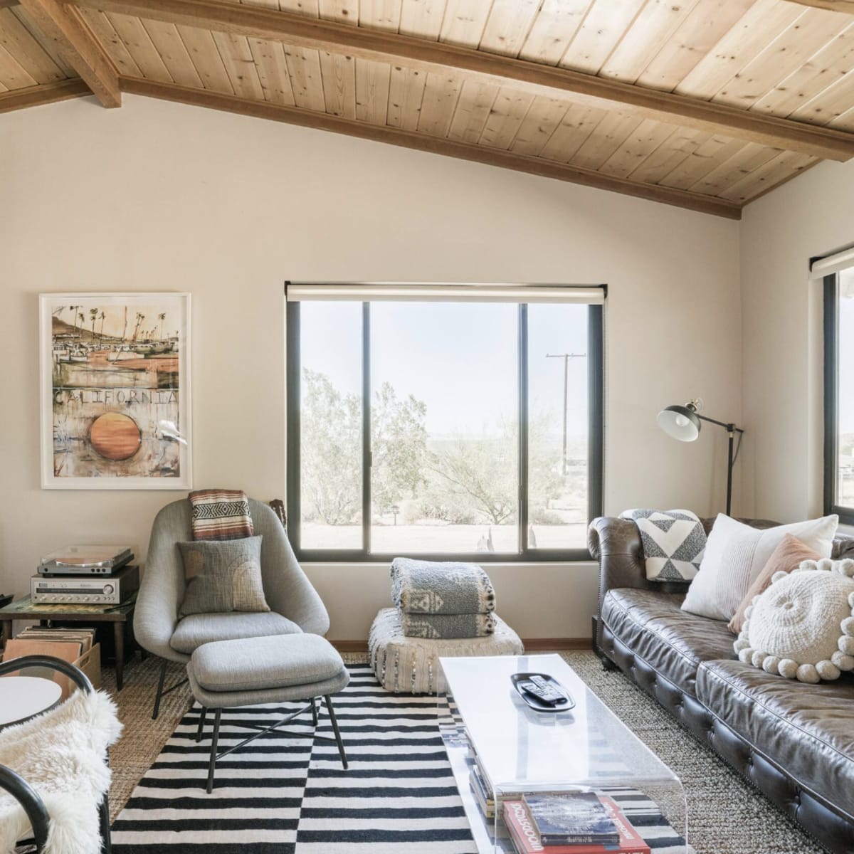 Desert Ranch style home with mountain and desert views, Joshua Tree, CA ...