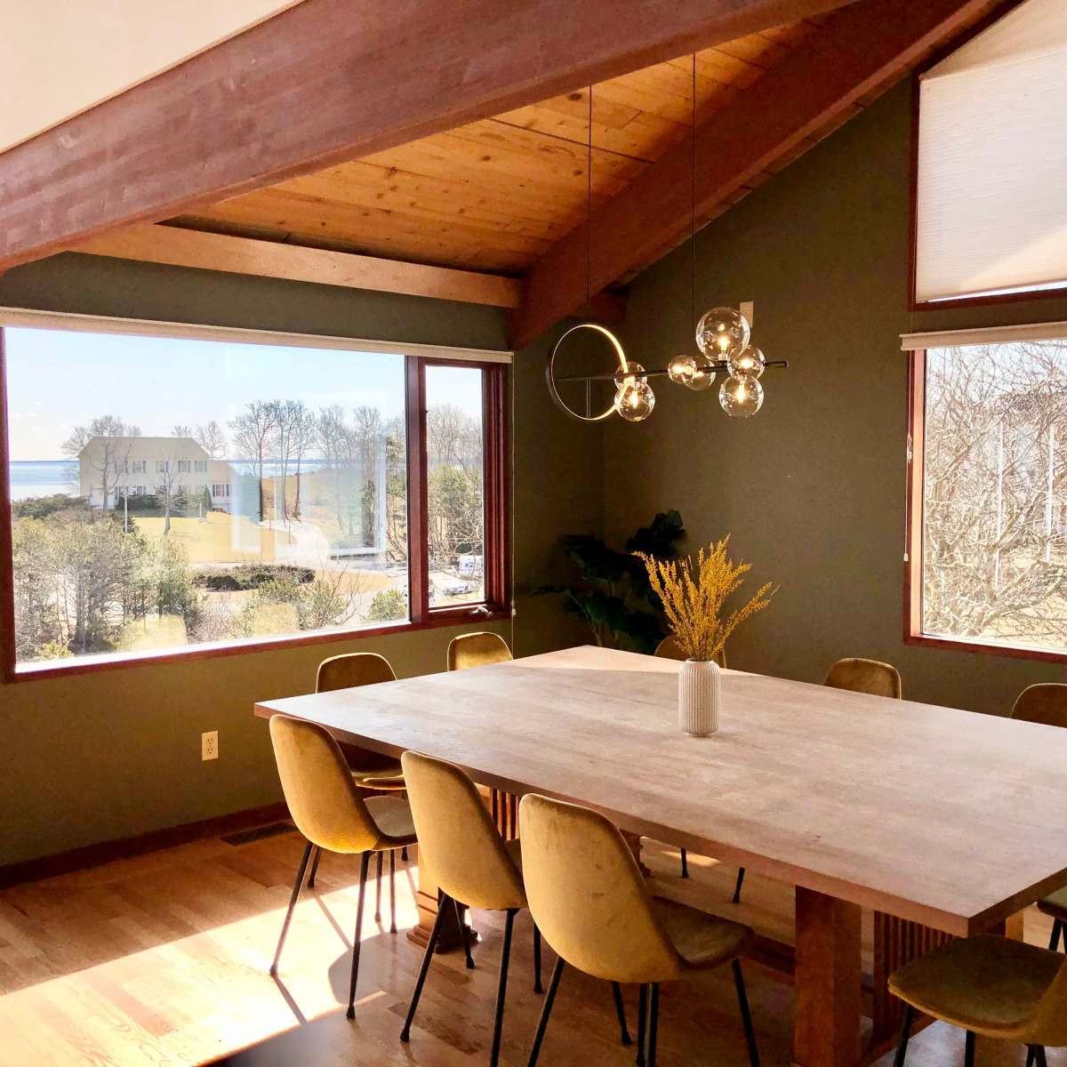 Luxury post and beam villa with inground pool and dramatic ocean views ...