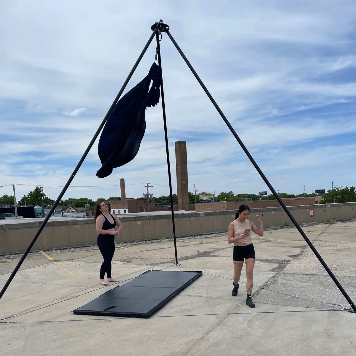 Boutique Style Aerial Arts Studio with Private Rooftop, Chicago, IL ...