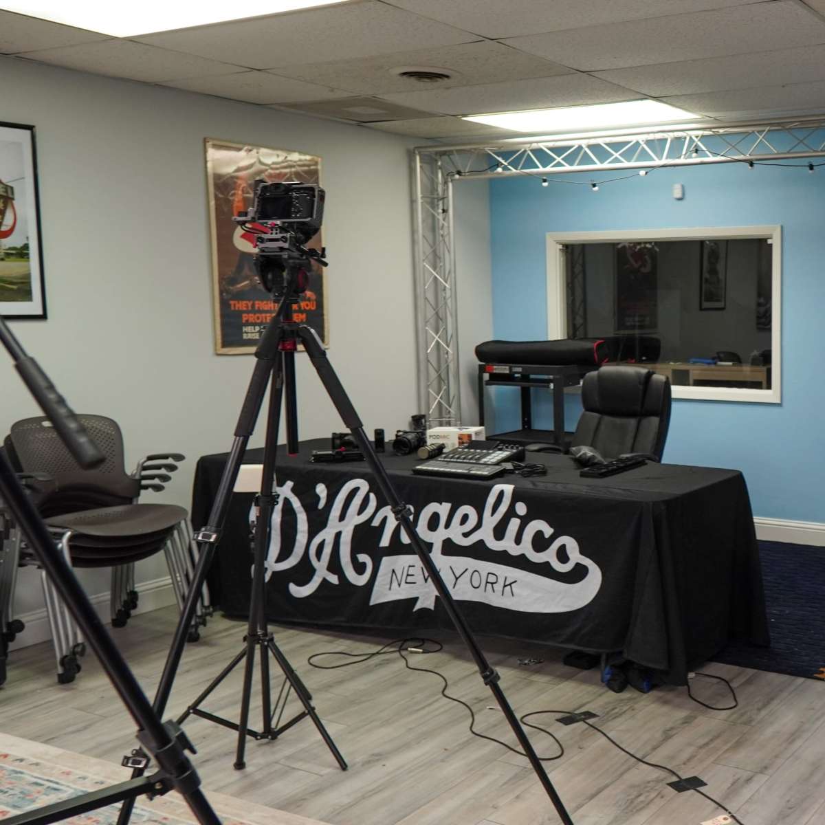 Huge Podcast Production Space with lights and cameras. You bring the ...