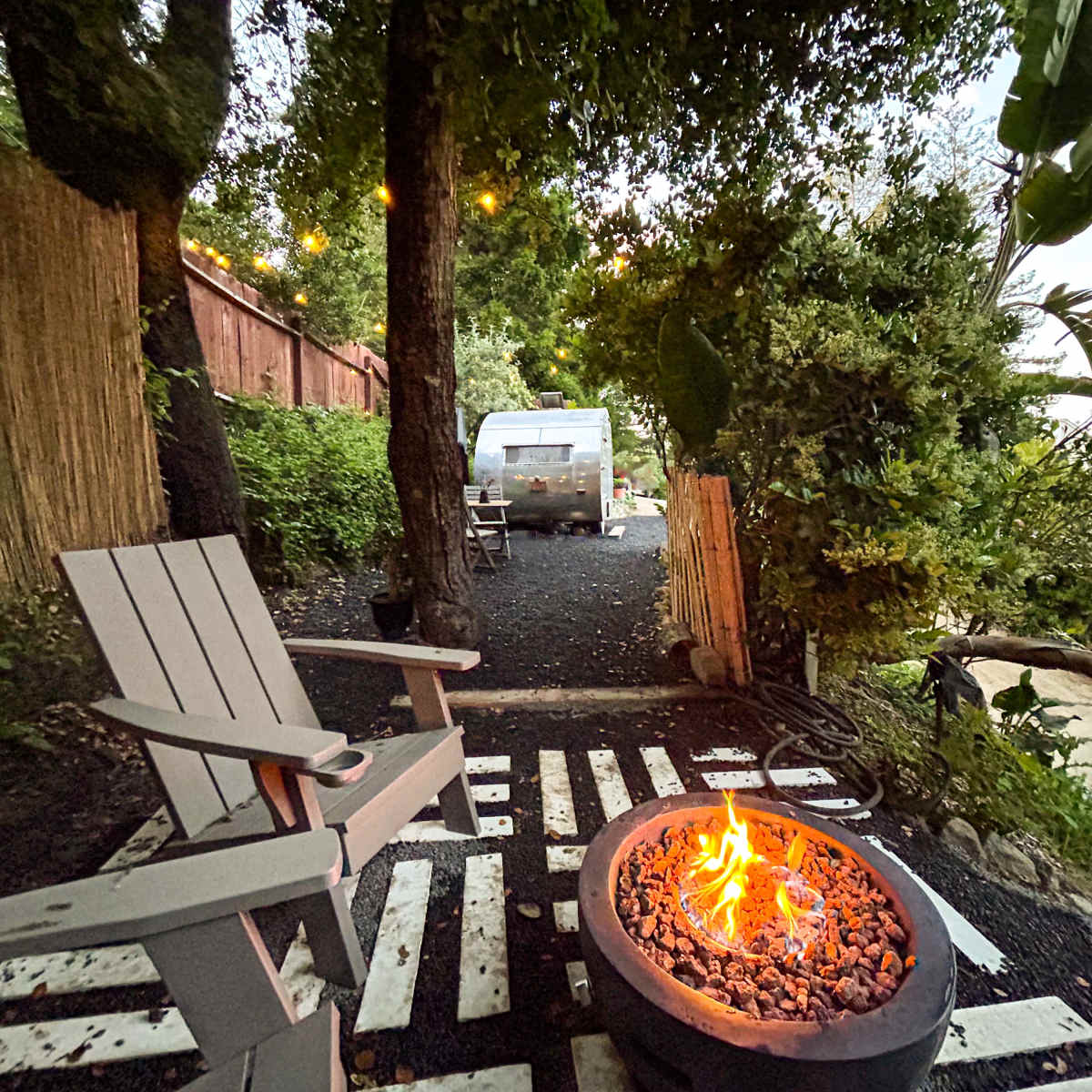 Private campground surrounded by towering redwoods, Aptos, CA ...