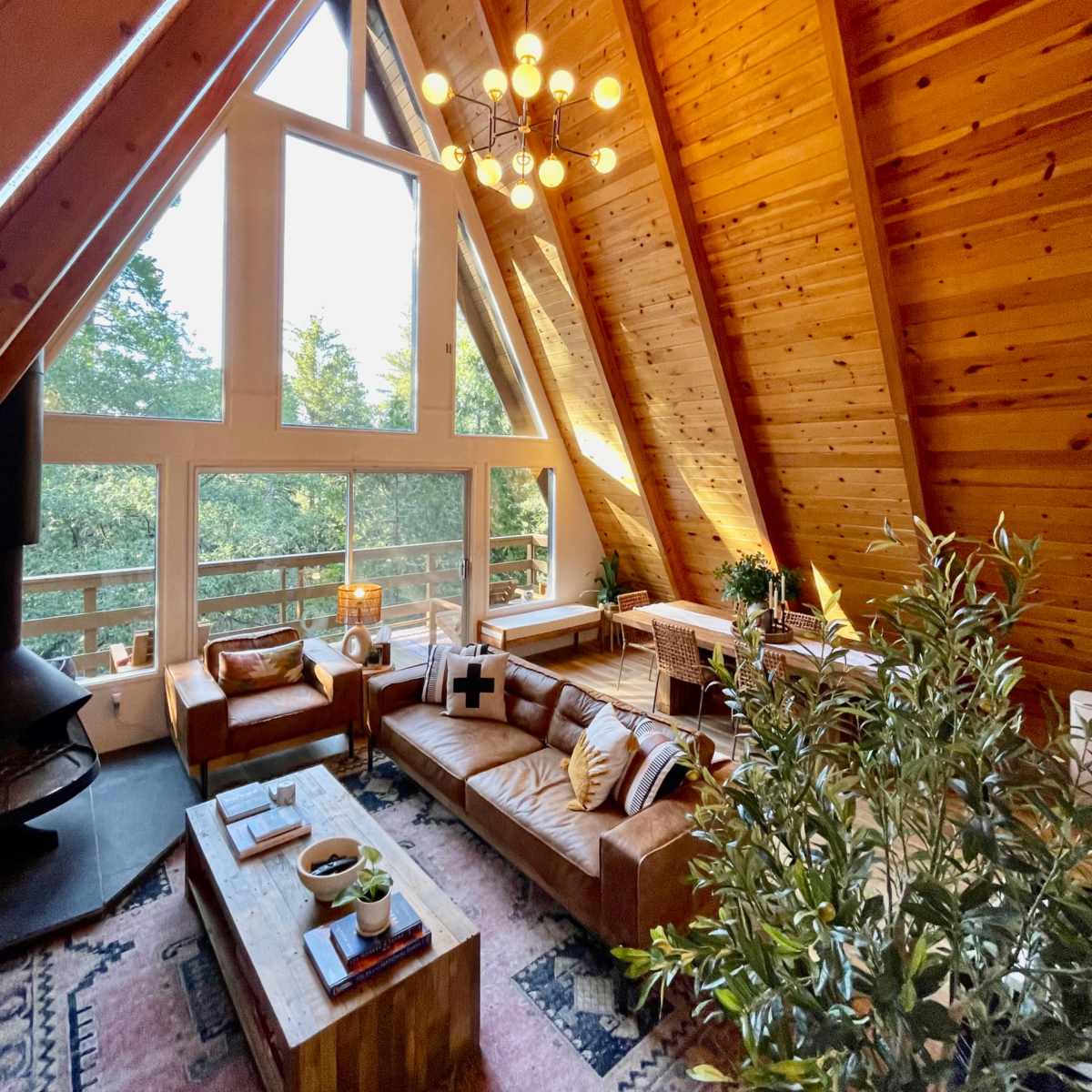A-frame Cabin with Tree House Vibe, Lake Arrowhead, CA | Event | Peerspace