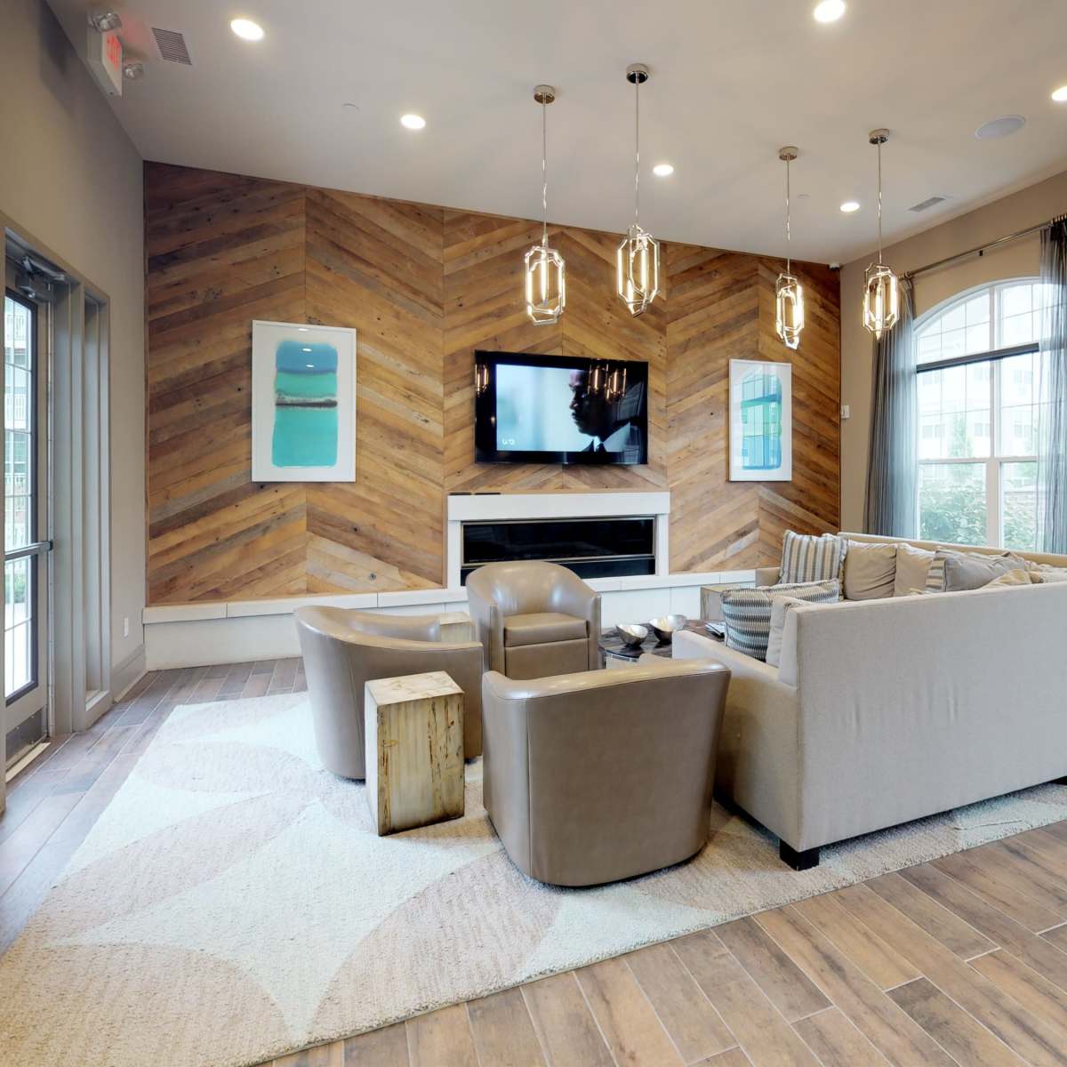 Modern club room with kitchenette, Union, NJ | Event | Peerspace