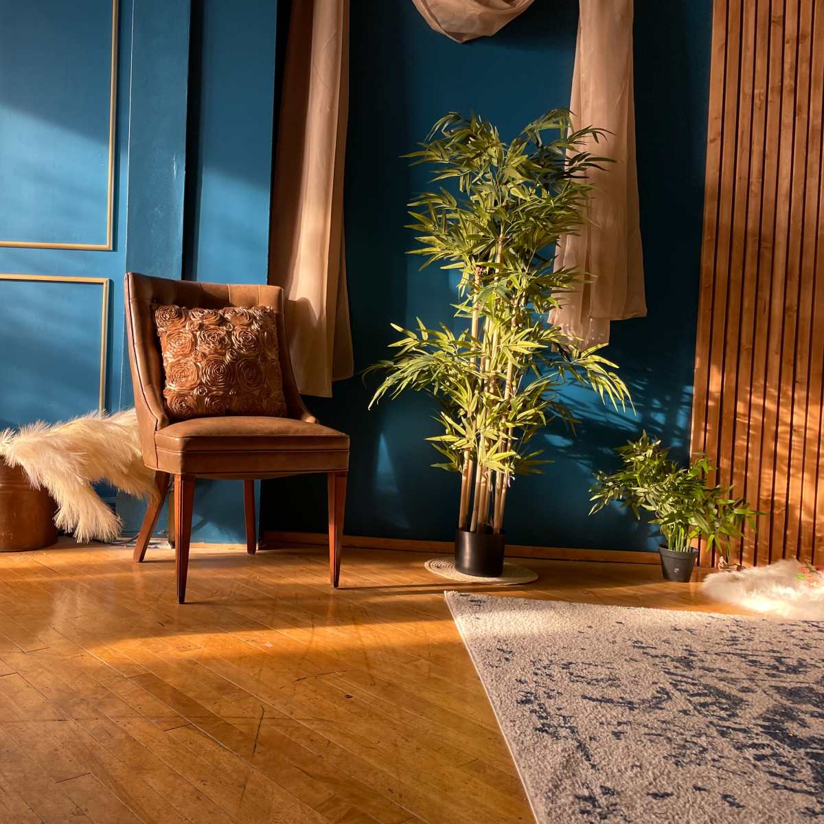 The Blue Room - Elegant East Pilsen Victorian Loft w/ Riverfront View ...