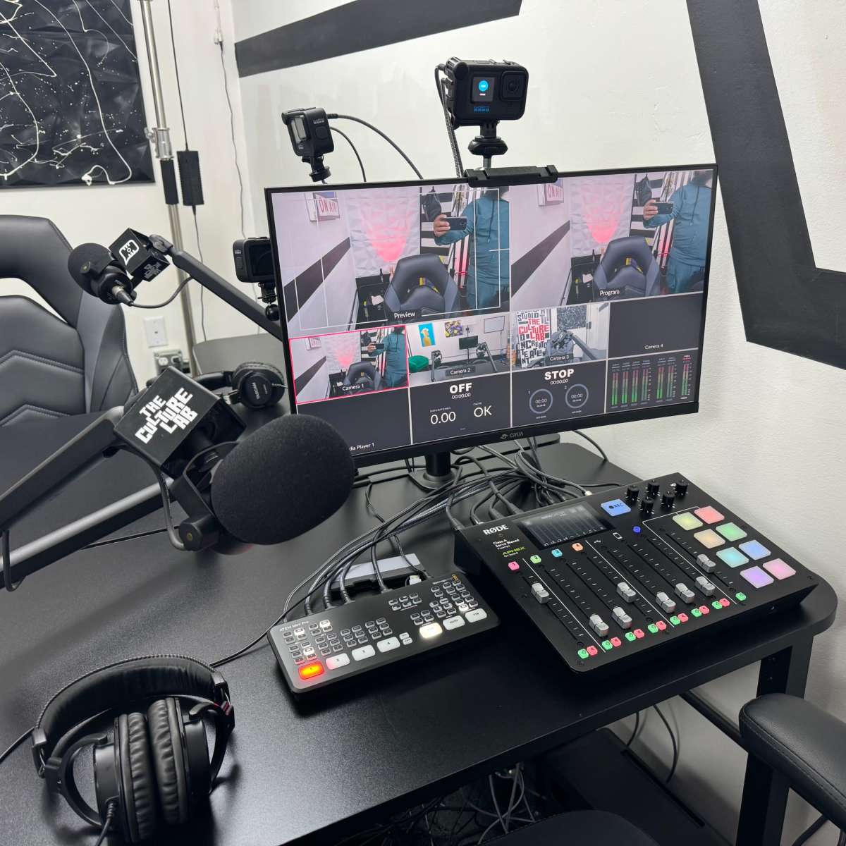 The Culture Lab Podcast Studio | Atlanta Podcast Studio (Camera ...