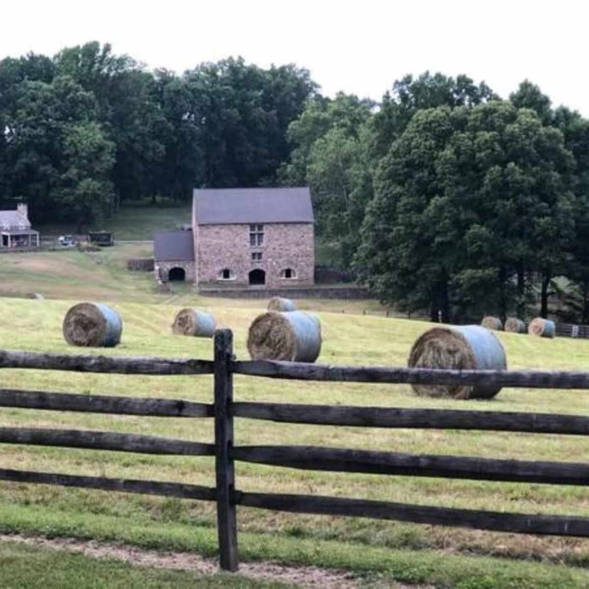 Historic Horse Farm with Stone House, Barn & Spring House and adjacent ...
