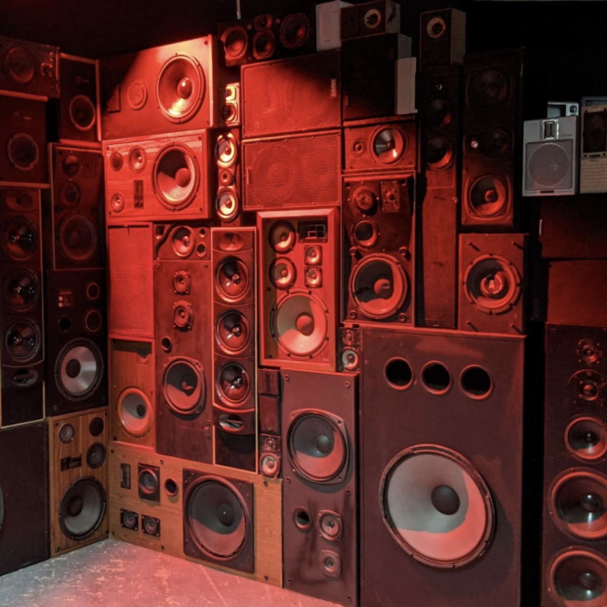 Vintage Retro Speaker Wall, Los Angeles, CA | Production | Peerspace