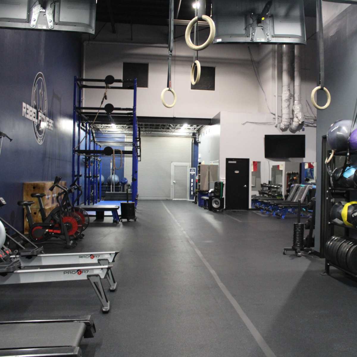 Corner Private Training Facility. With Studio, Spin Room, Work Out ...