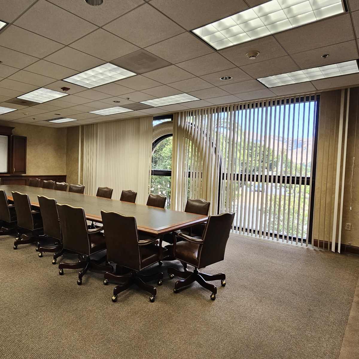 Larger Conference room / event / party space with seating for 18 ...