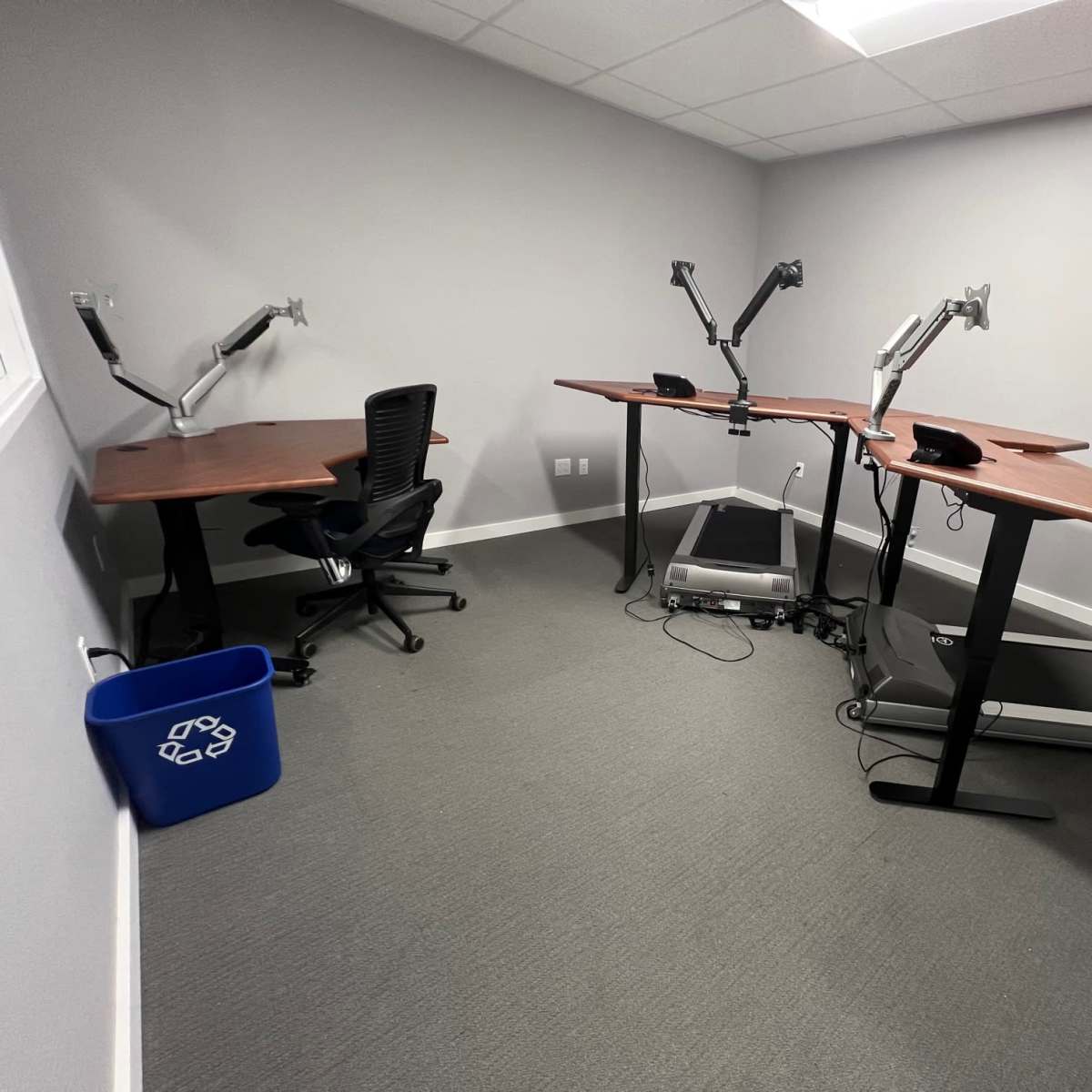 Ergonomic Private Office With Treadmill Desks (Northup Room), Bellevue ...
