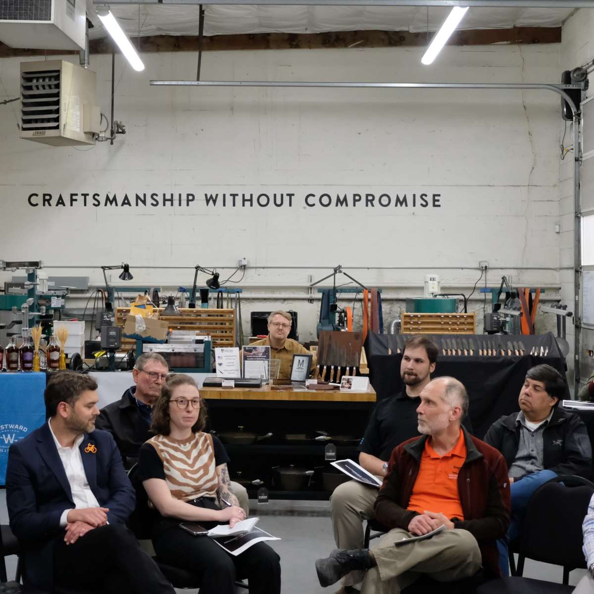 Unique Factory Floor where Culinary Knives are Handcrafted, Portland ...