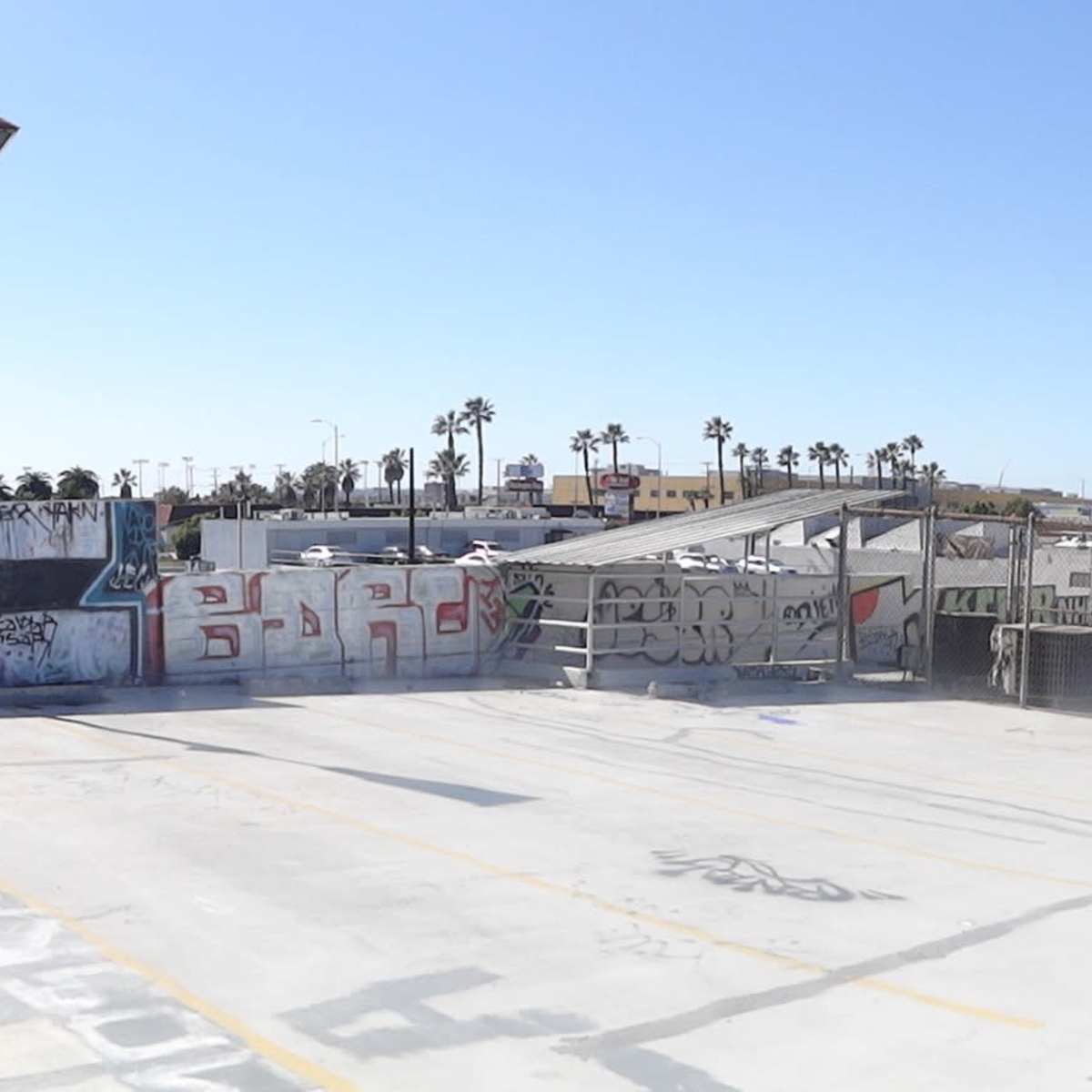 Skyline view of DTLA towers and 10 freeway., Los Angeles, CA | Event ...