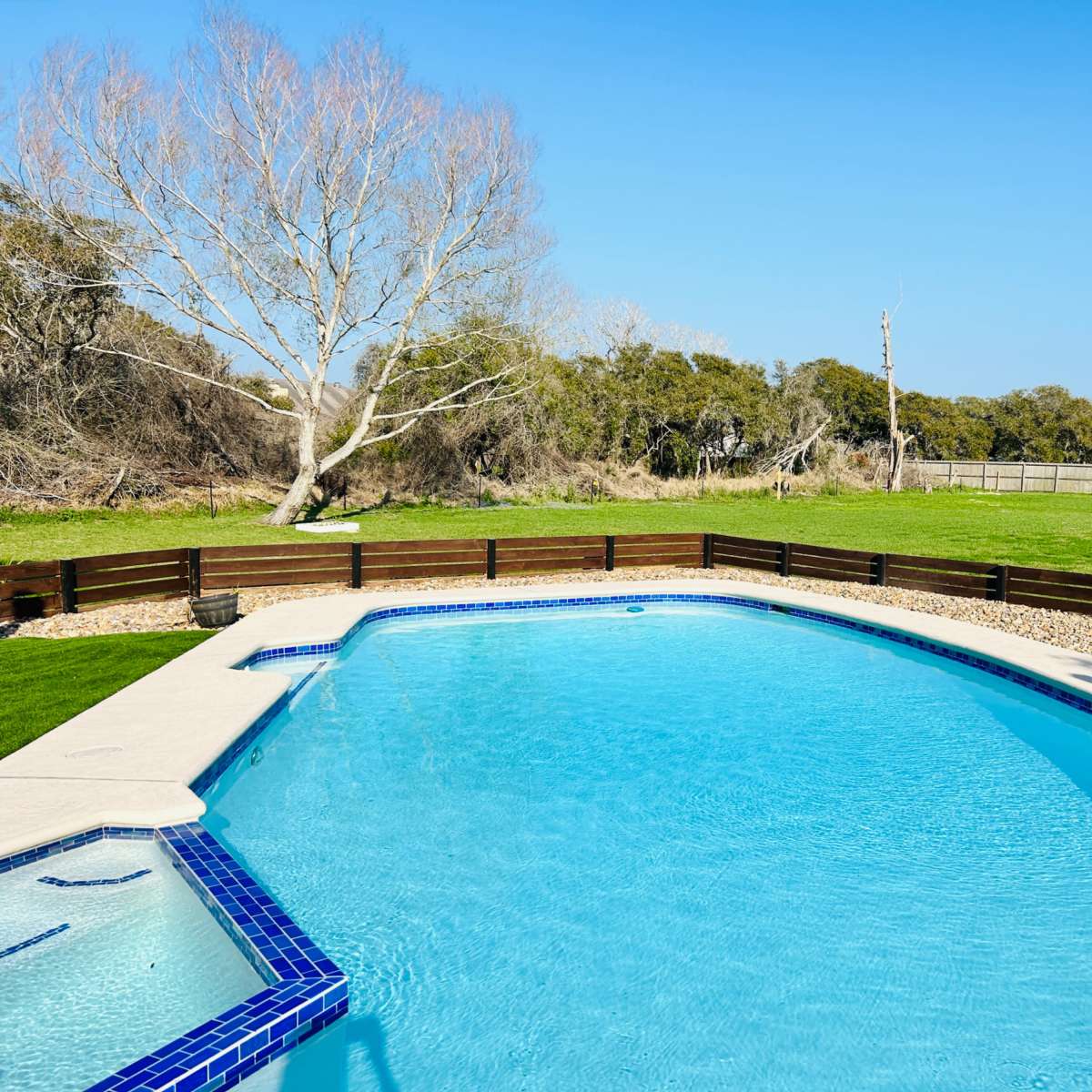 Backyard Party Space with Pool and Guesthouse, Corpus Christi, TX ...