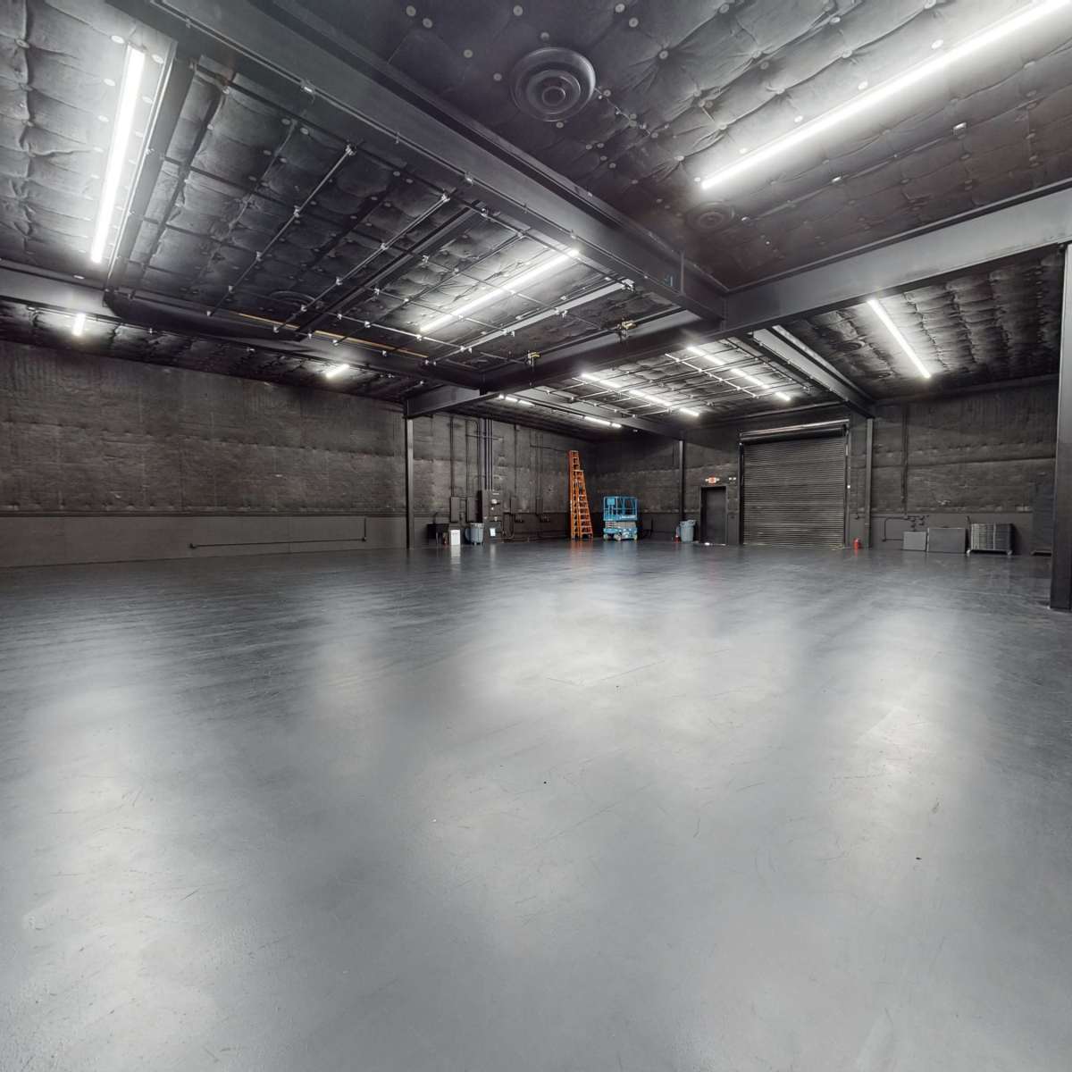 Two Seas Media Studios | Huge Industrial Black Void Studio and ...