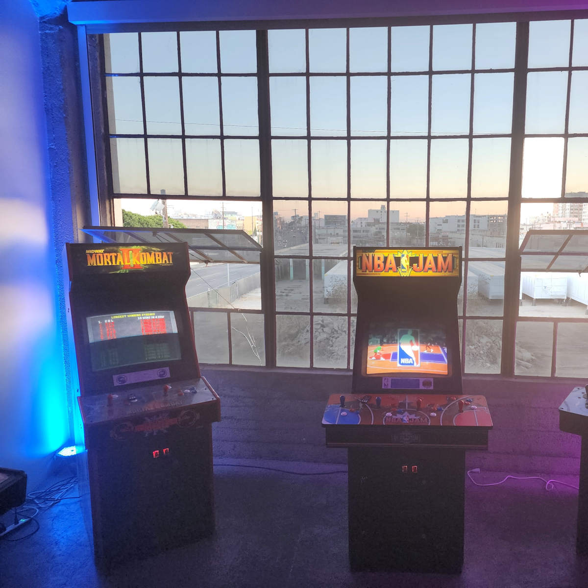 Vintage Arcade & Rooftop with Skyline Views, Los Angeles,, CA ...
