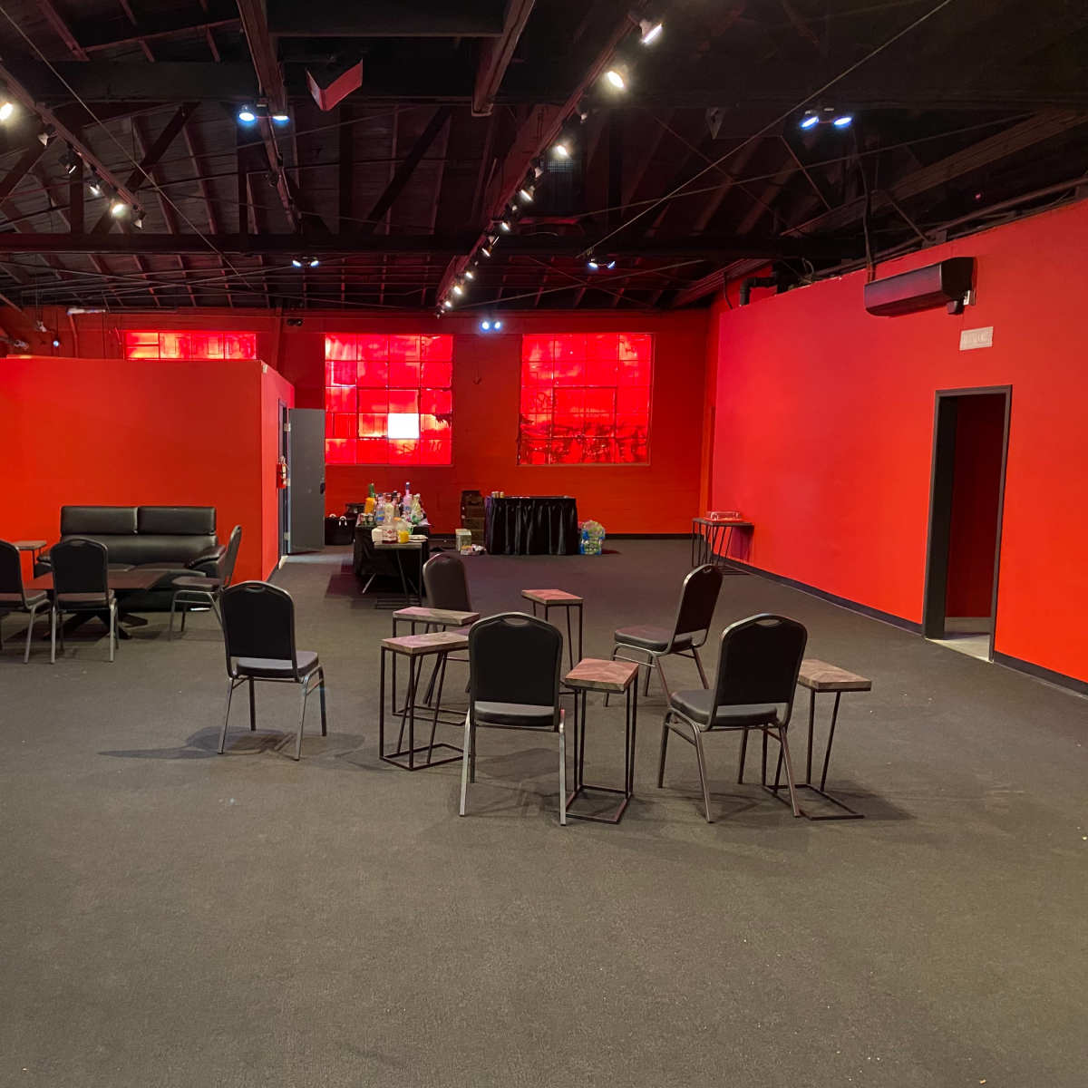 Downtown Los Angeles event space with removable stage and sound system ...