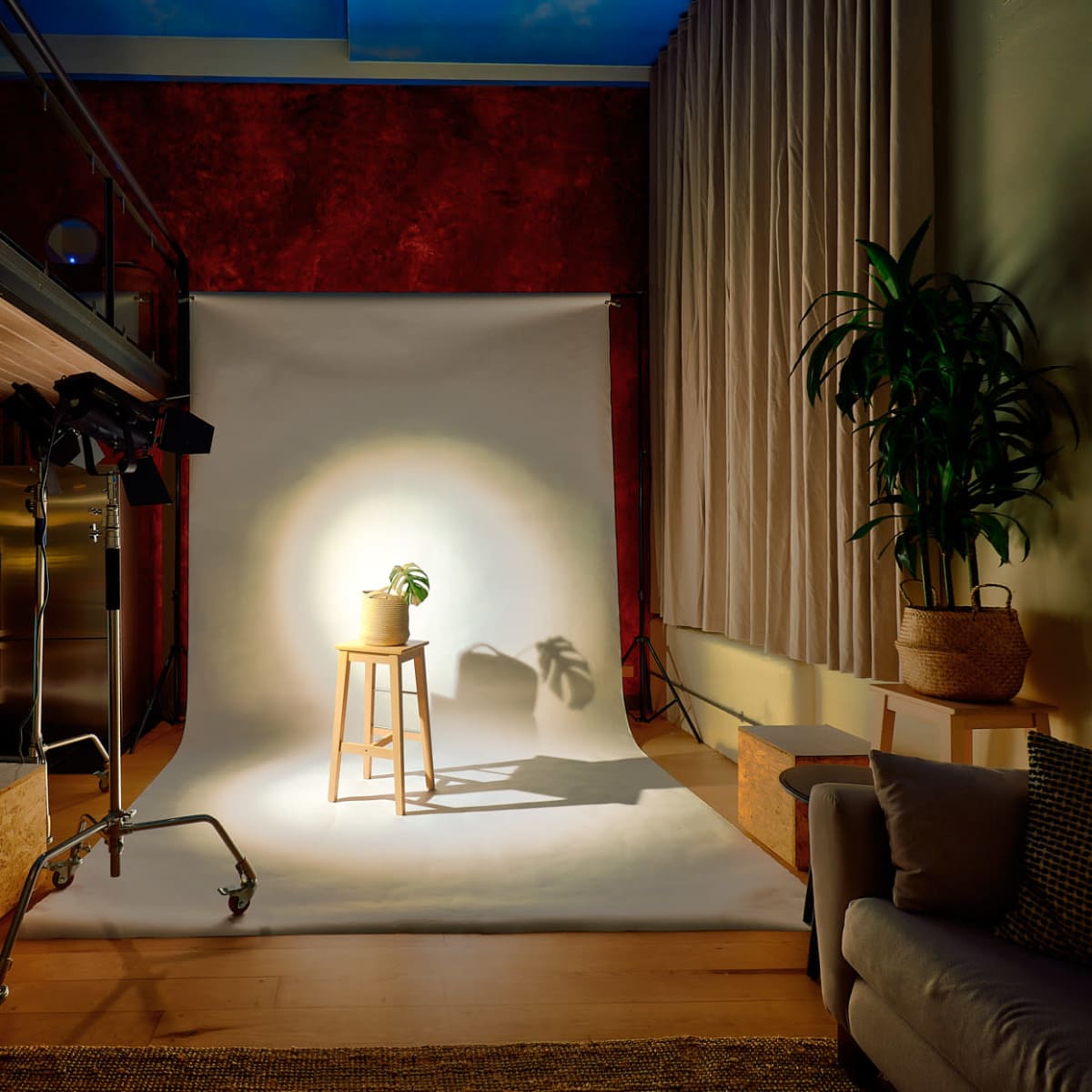 New York Style Daylight Factory Loft Apartment with Ultra-High Ceilings ...