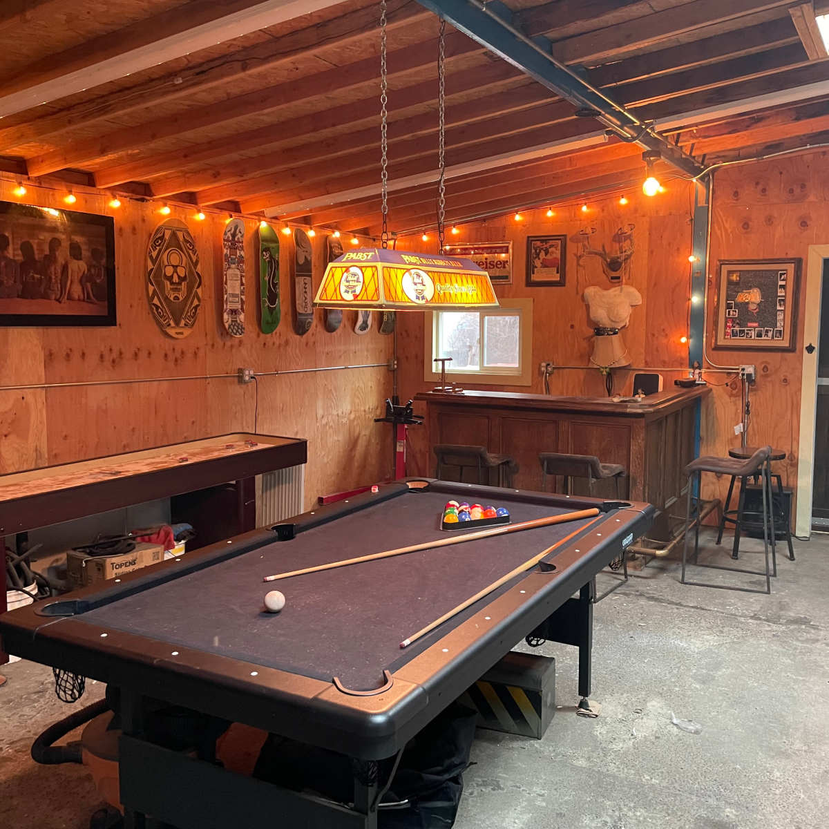 Auto Shop, Music Studio and Bar - large auto shop with bar, music ...