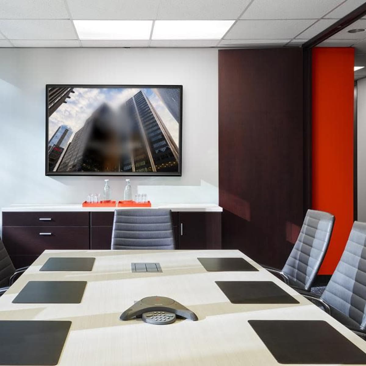 State-of-the-Art, 12 Person Boardroom with Video Conferencing, Toronto ...