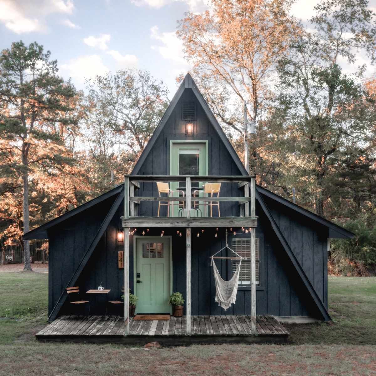 Hideaway A-frame Cabin, London, AR | Production | Peerspace
