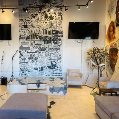 Eclectic + Urban Event Space with Extraordinary Art Murals, Compton, CA ...