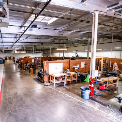 Urban Workshop | Industrial Makerspace w 25" ceilings, Costa Mesa, CA | Off-Site | Peerspace