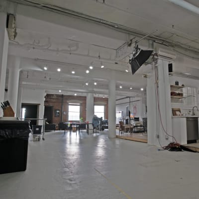 Kitchen + Living Room Studio Sets In Historic Cosmopolitan Building ...