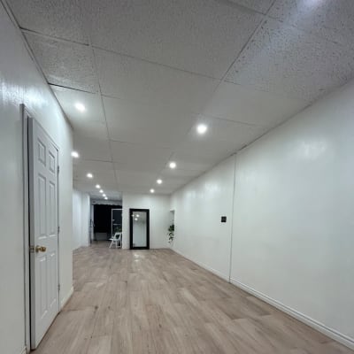 Contemporary Storefront with White resin chairs, Toronto | Event ...