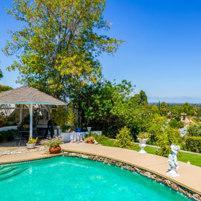 Dream Backyard with Incredible Valley View, Pool & BBQ, West Hills, CA ...