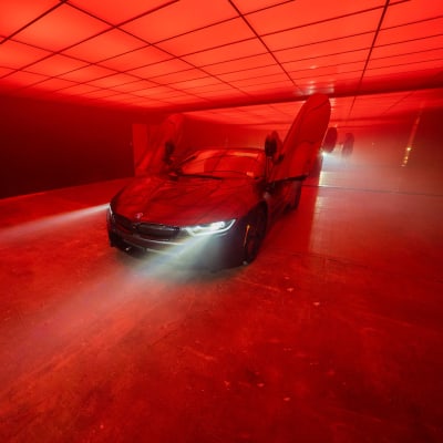 Infinity Photo & video studio for cars with drive-in access, Mirror ...