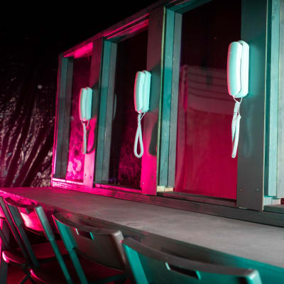 Jail Cell with Interrogation Room, Visitation Center, and Mugshot ...