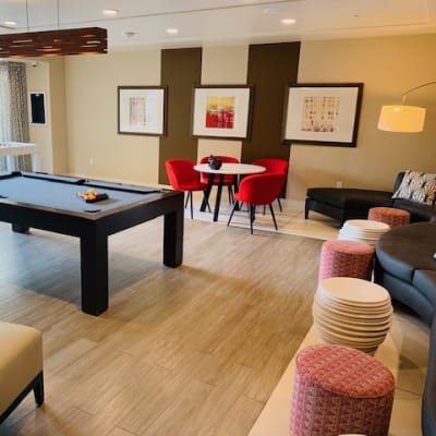 Modern Indoor/Outdoor Clubhouse Lounge, Irvine, CA | Event | Peerspace