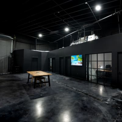 Black Box Media Miami | Multi-Purpose All Black Modern Warehouse, North ...
