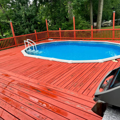 1000sq ft Deck with 15x24 Pool, West Orange, NJ | Event | Peerspace