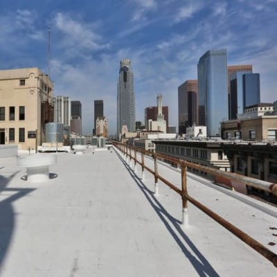 Iconic DTLA Rooftop with Fluorescent Sign, Los Angeles, CA | Production ...