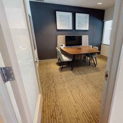 Intimate meeting space in a well-equipped conference room., Los Angeles ...