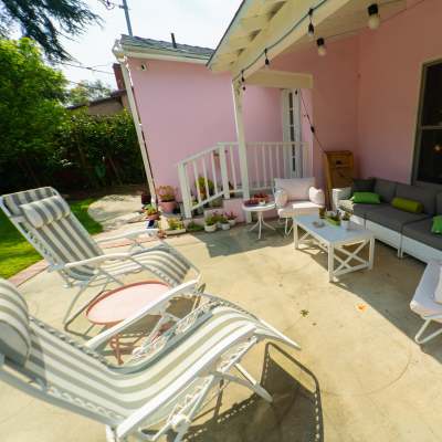 Pink Ranch Style 1950s Barbie Punk Rock Dream House, Los Angeles, CA ...